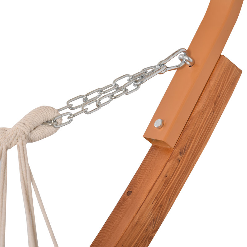 Arlmont & Co. Vorti Arc Curved Classic Hammock with Stand Arlmont & Co. Vorti Arc Curved Classic Hammock with Stand